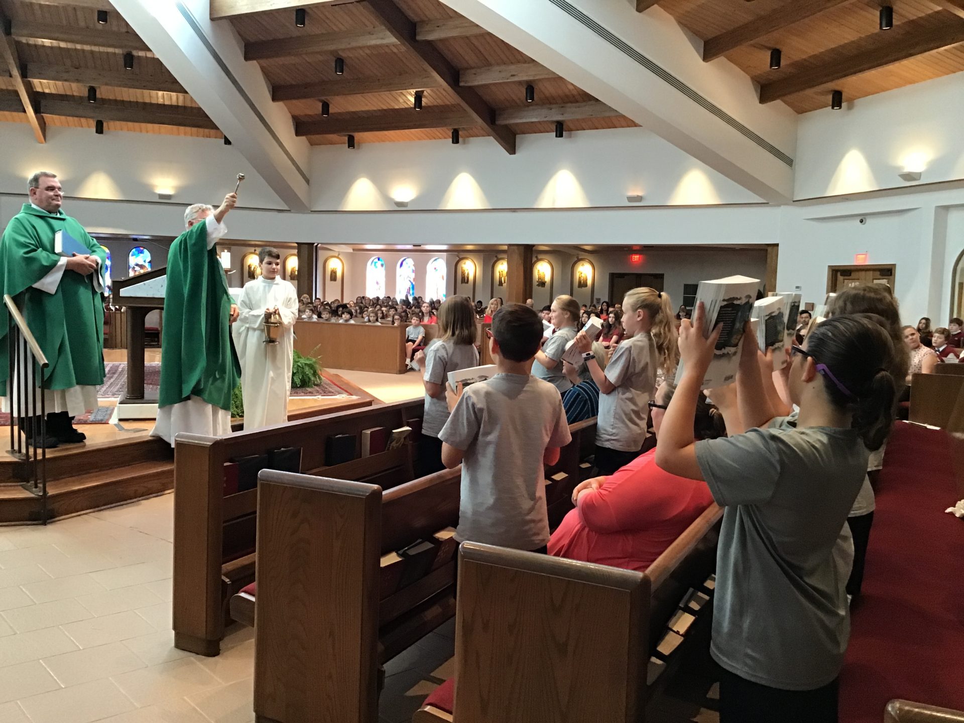 St. Francis of Assisi School Presents Bibles to 4th Grade Students ...