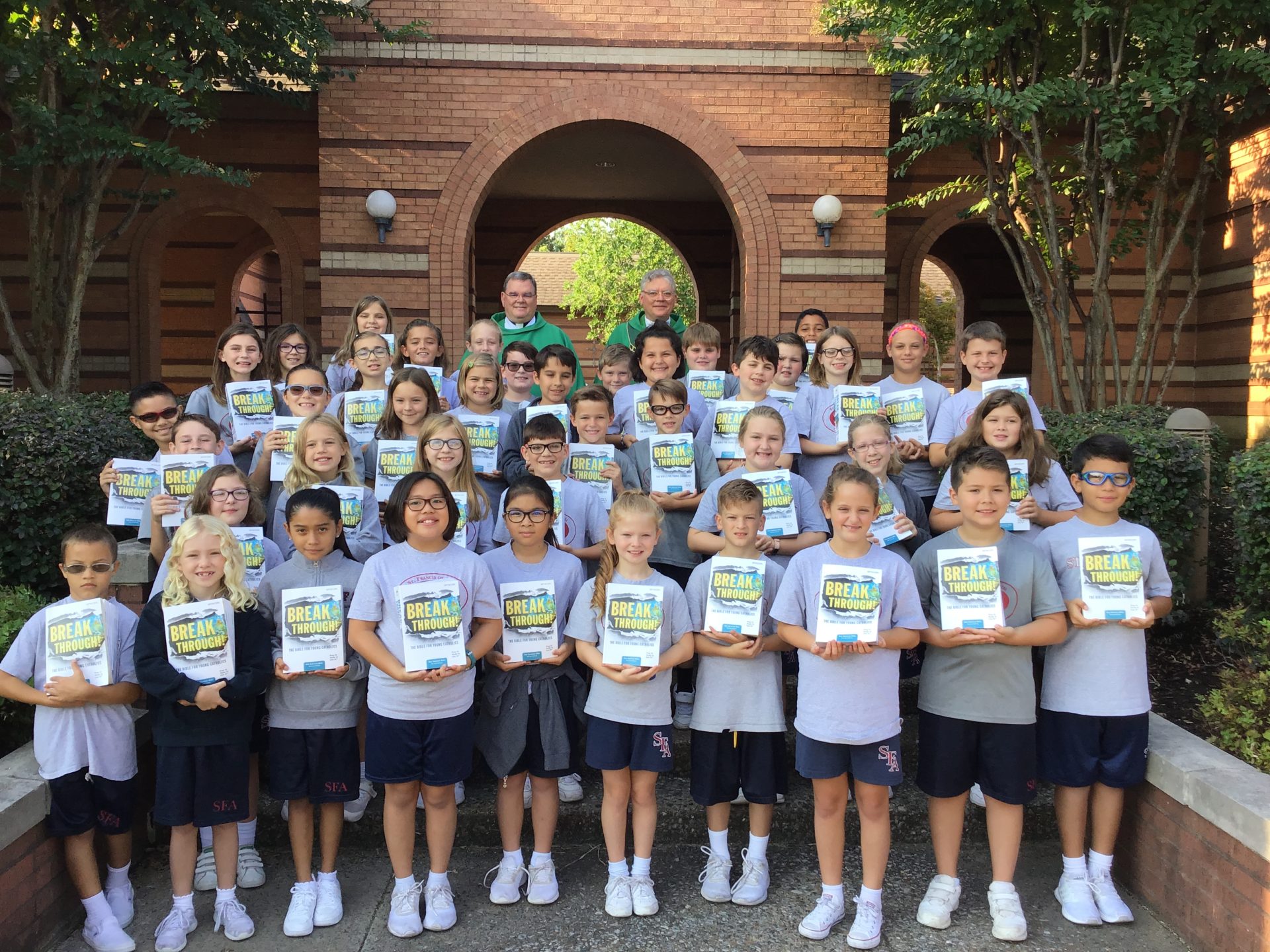 St. Francis of Assisi School Presents Bibles to 4th Grade Students ...