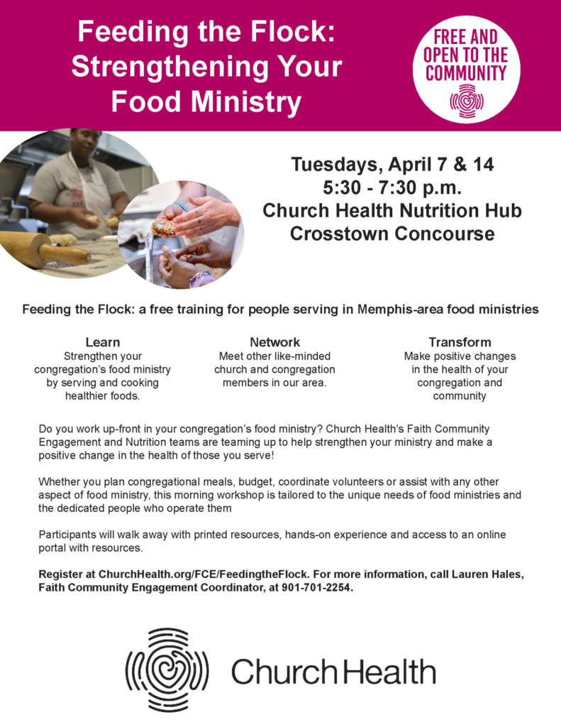 Church Health Hosts "Feeding the Flock: Strengthening Your Food ...